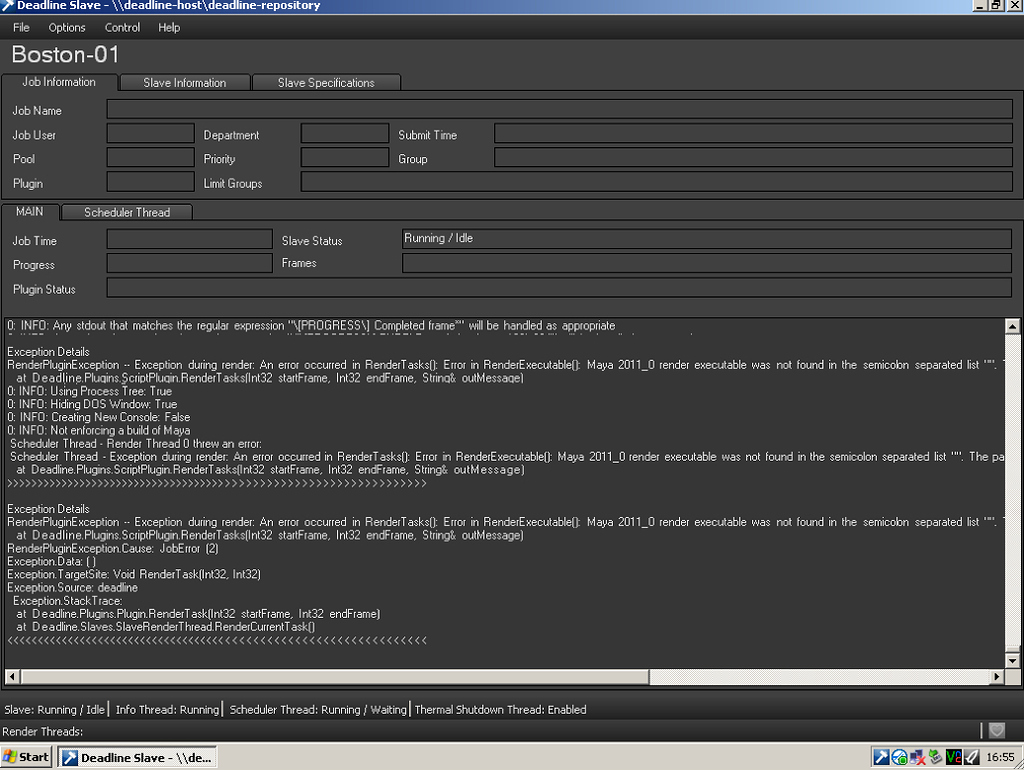Maya 2011 plugin path - Deadline - AWS Thinkbox Discussion Forums