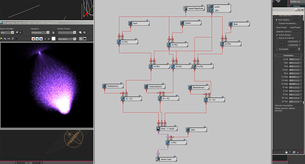 Color by Speed Help - Krakatoa for 3ds Max - AWS Thinkbox Discussion Forums