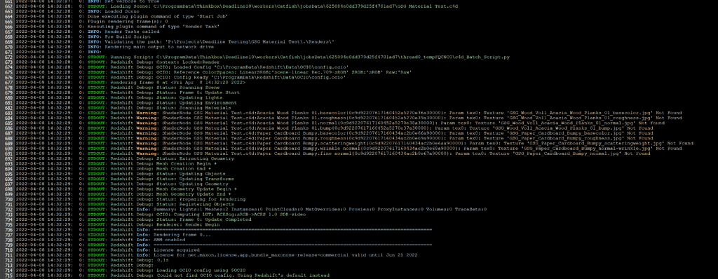 Cinema 4D with GreyScaleGorilla Material Libraries - Deadline - AWS ...