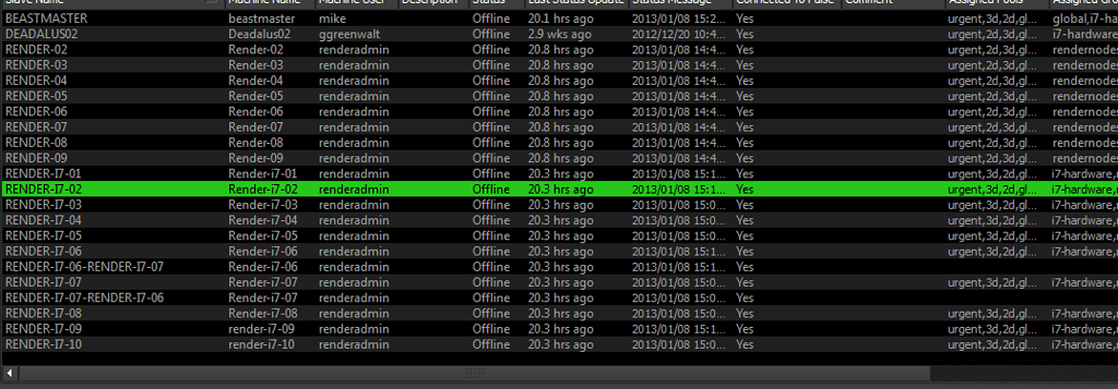Beta 9: Siamese Server Names - Deadline 6 Bug Reports - AWS Thinkbox Discussion Forums