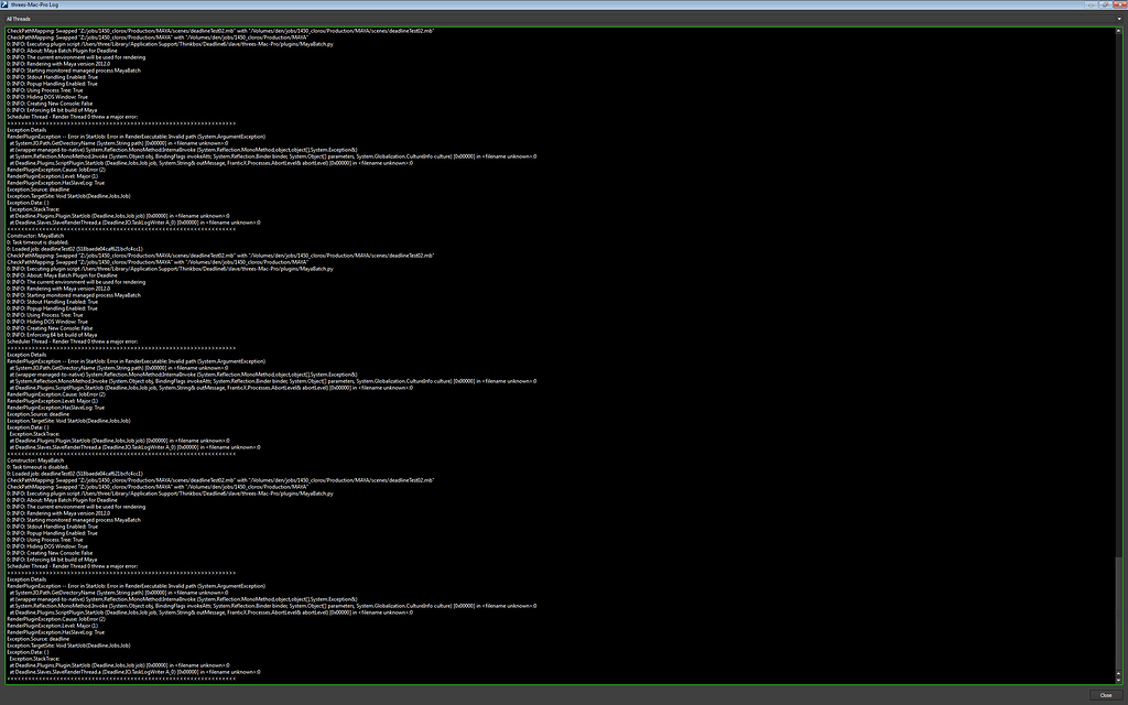 Macs Cant Render When 64 Bit Version Of Maya Is Forced Deadline 6 Beta Discussion Aws