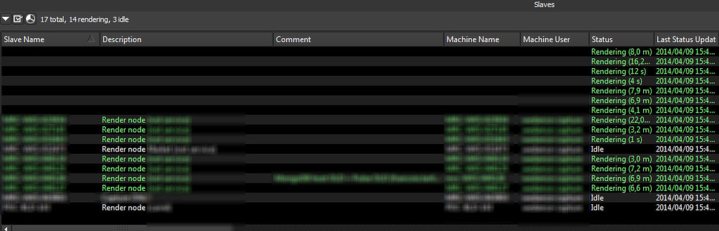 Monitor slave window not showing slaves - Deadline - AWS Thinkbox Discussion Forums