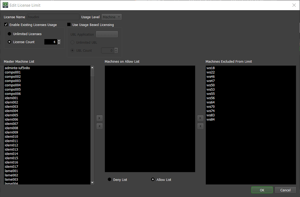 Houdini License Limit - use only Engine licenses on the farm - Deadline - AWS Thinkbox ...