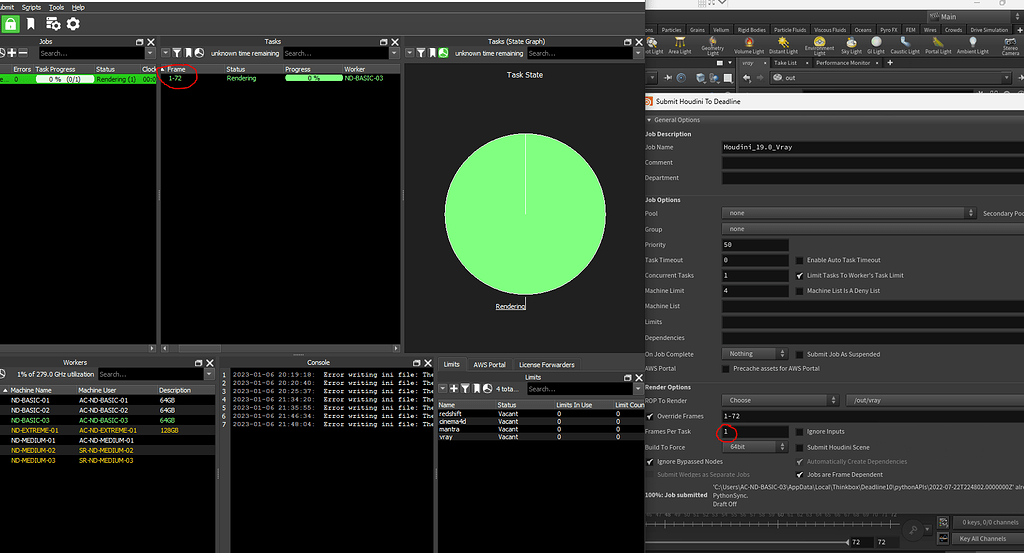 Houdini Vray Frames Per Task Bug Deadline Aws Thinkbox Discussion Forums 