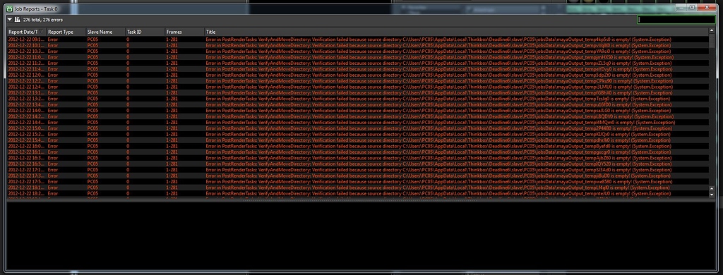 Maya FG Build Error - Deadline 6 Beta Discussion - AWS Thinkbox Discussion Forums