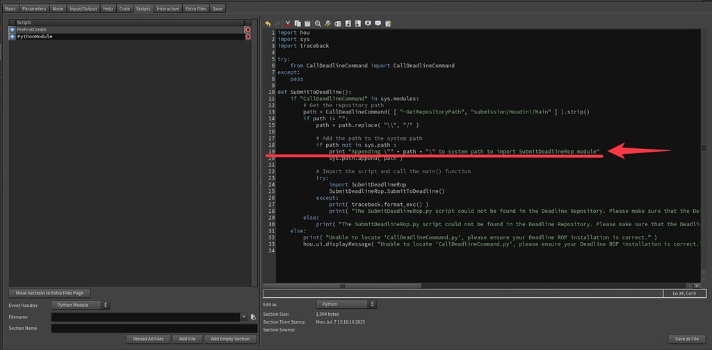[Resolved] Houdini - Deadline ROP still isn't python3 compatible - Deadline - AWS Thinkbox ...