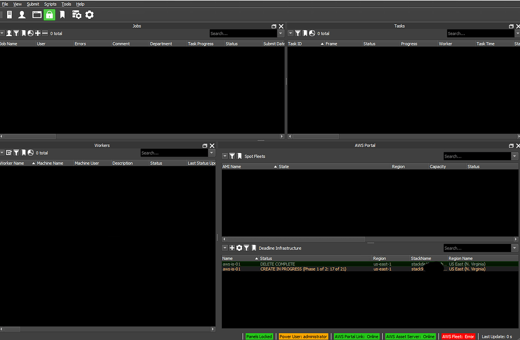 Deadline Aws Fleet Error Deadline Aws Thinkbox Discussion Forums 